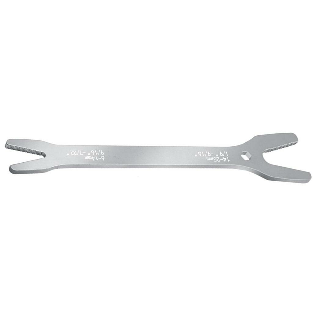 Торцевой ключ Torx с двумя головками, Серебро Y-образной формы