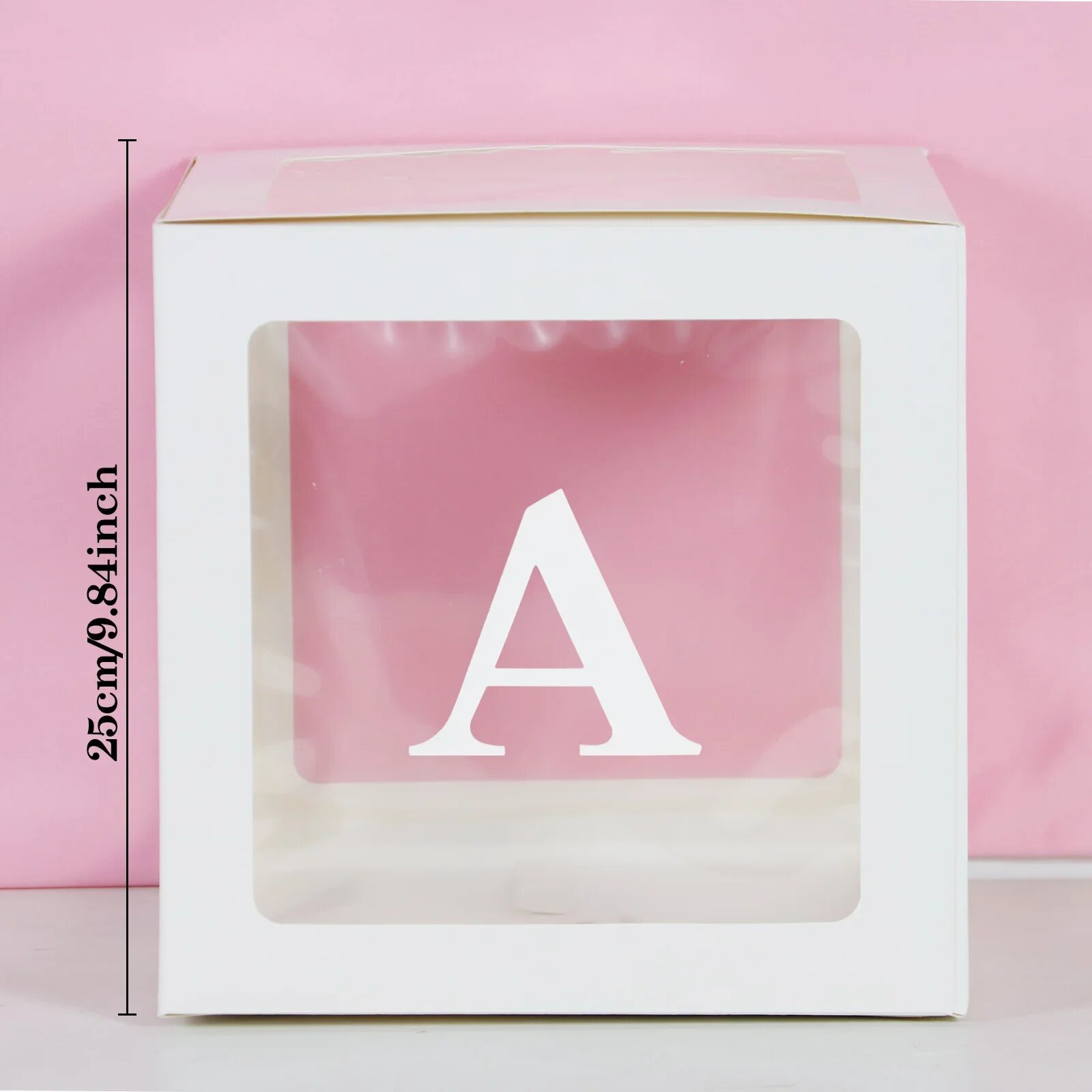 Прозрачная коробка для воздушных шаров из пенобумаги A