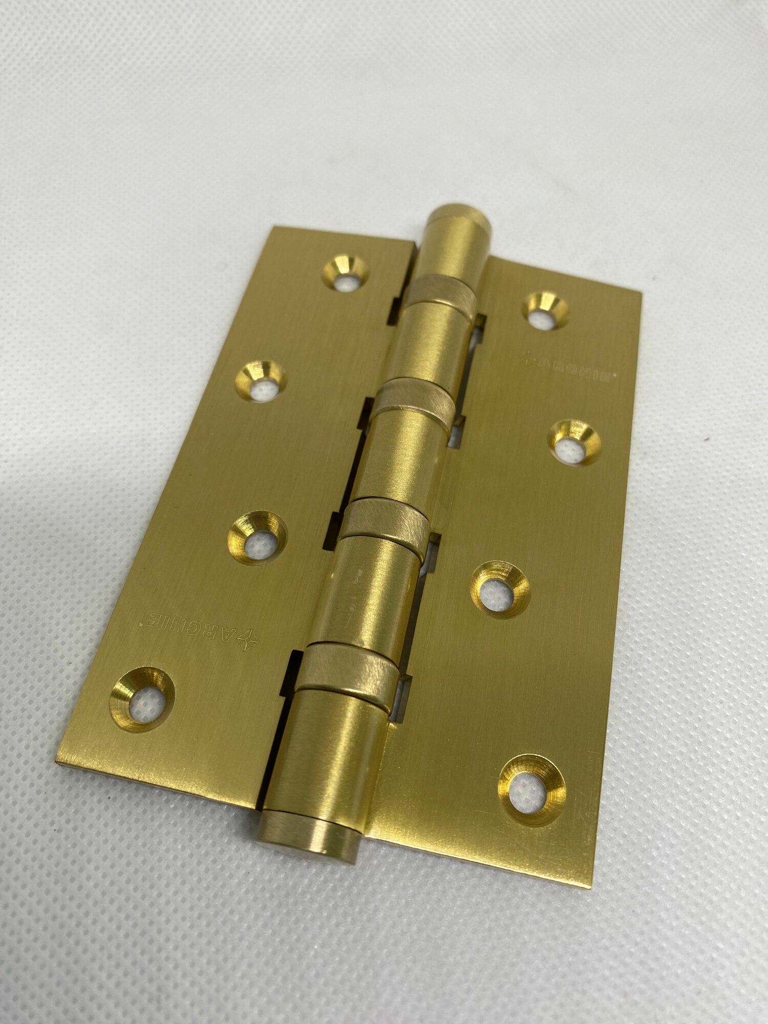 Петля Archie усиленная 1 шт A010-C 100X70X3-4BB-1U (матовое золото)