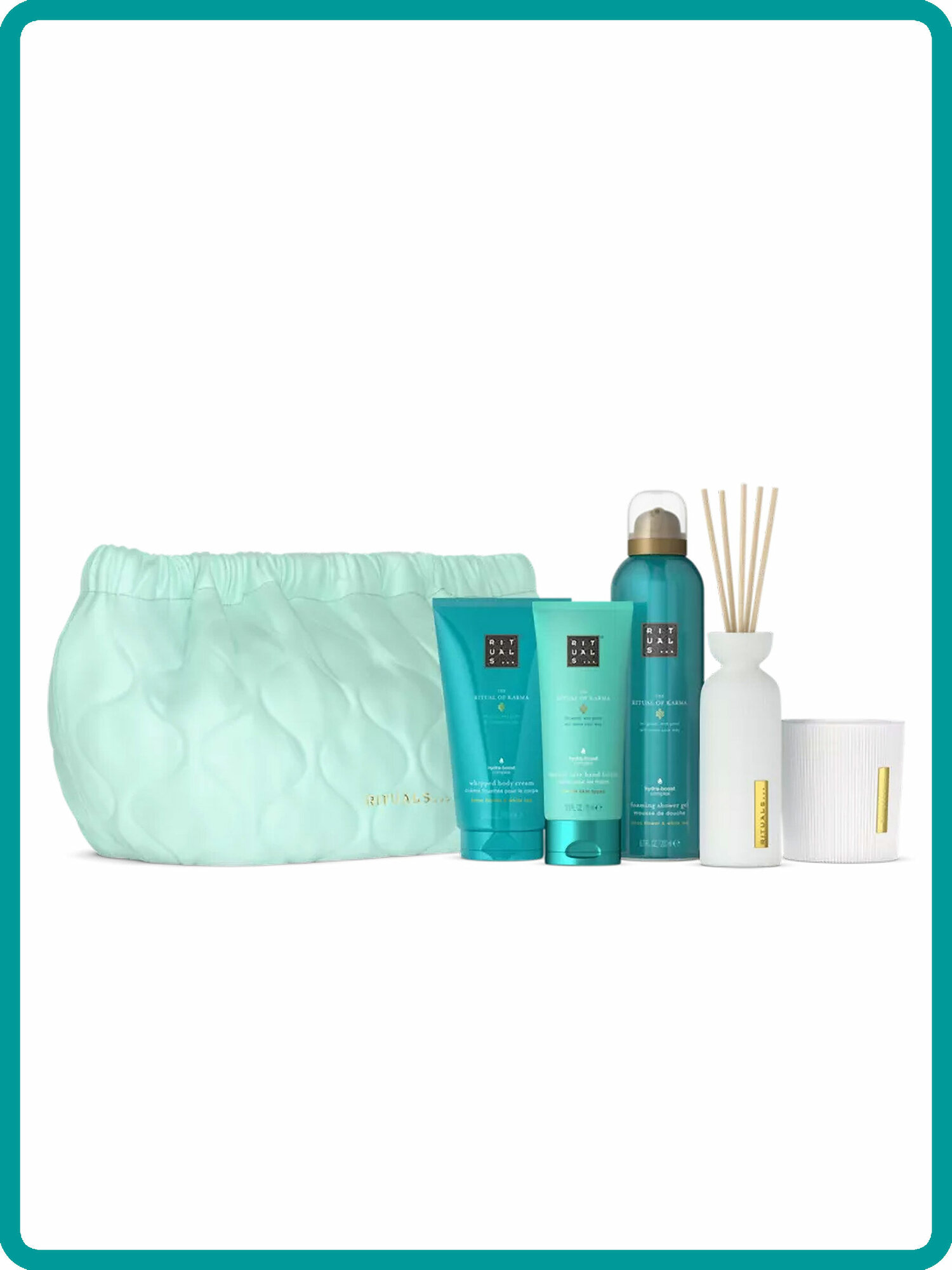 Подарочный набор Rituals Karma цветки лотоса и белый чай, Gift Set L