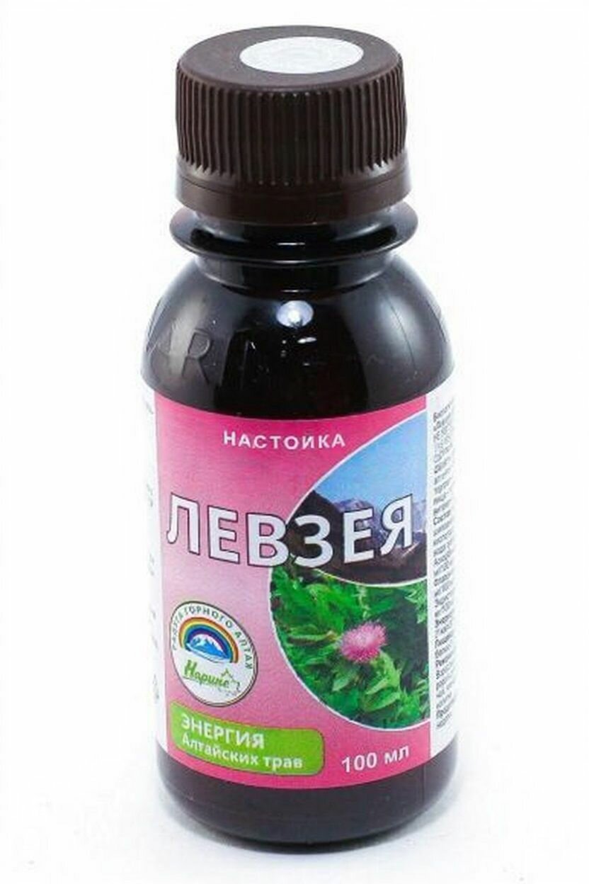 Настойка лечебная Нарине левзея, маралий корень, 100 мл