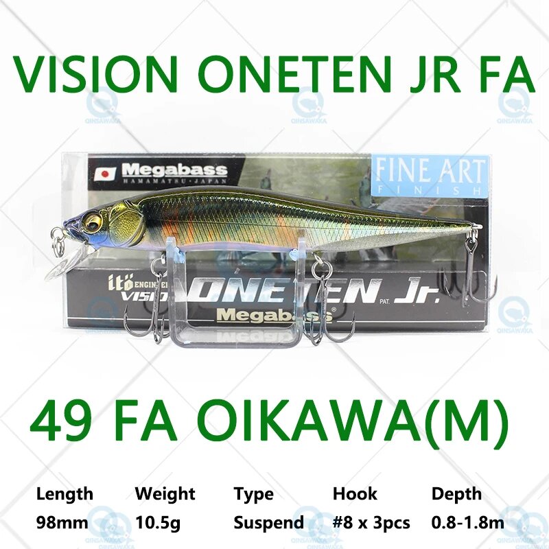 Megabass VISION ONETEN Jr. приманка для ловли баса FA 49 OIKAWA(M)