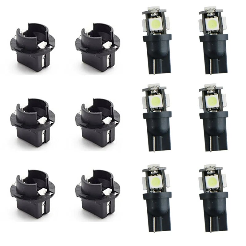 YND T10S1 Основания и T10 Автомобильный поворотный замок Plug and Play Патрон лампы Подходит для освещения приборной панели для BMW 3-SERIES E36