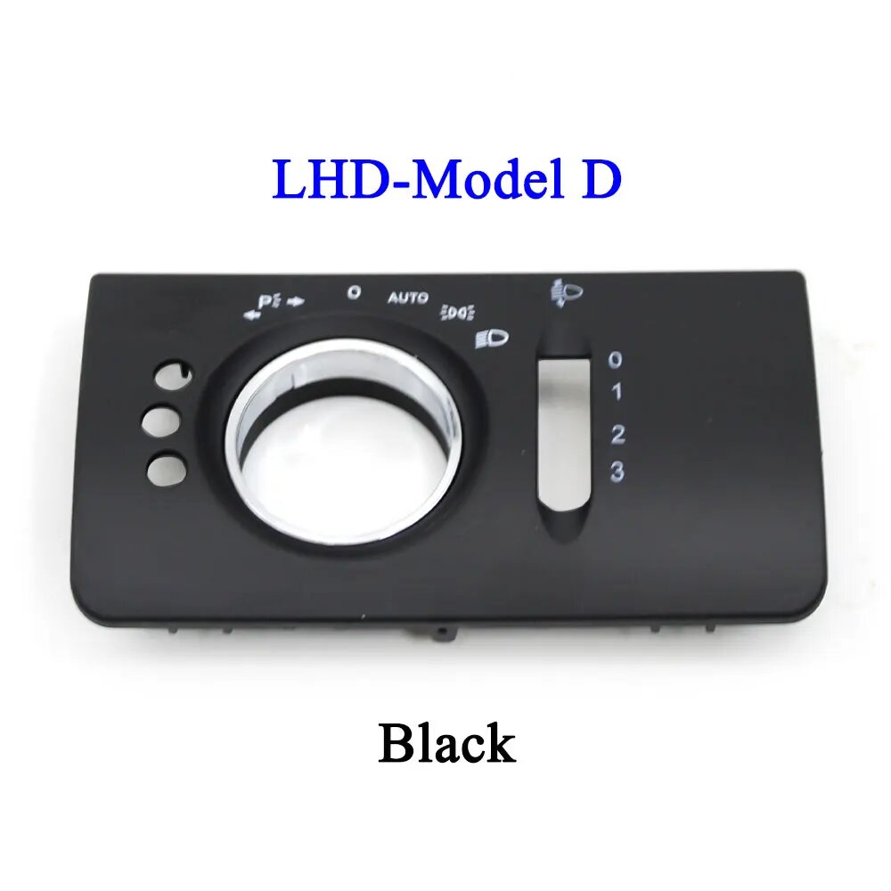 Крышка блока управления фарами Black ModelD для Mercedes W164 ML GL
