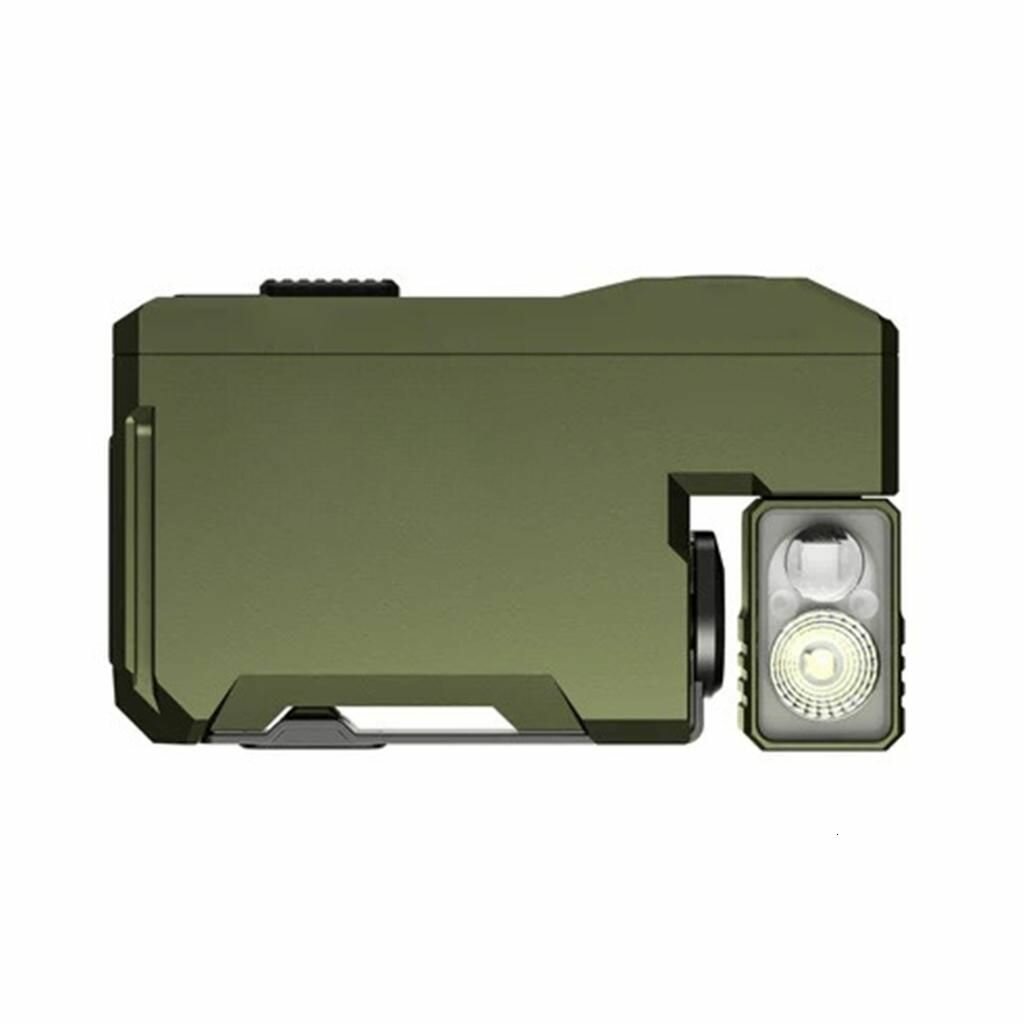 Super Superly 400 Lumen Rechargeableedc фонарик, Зеленый