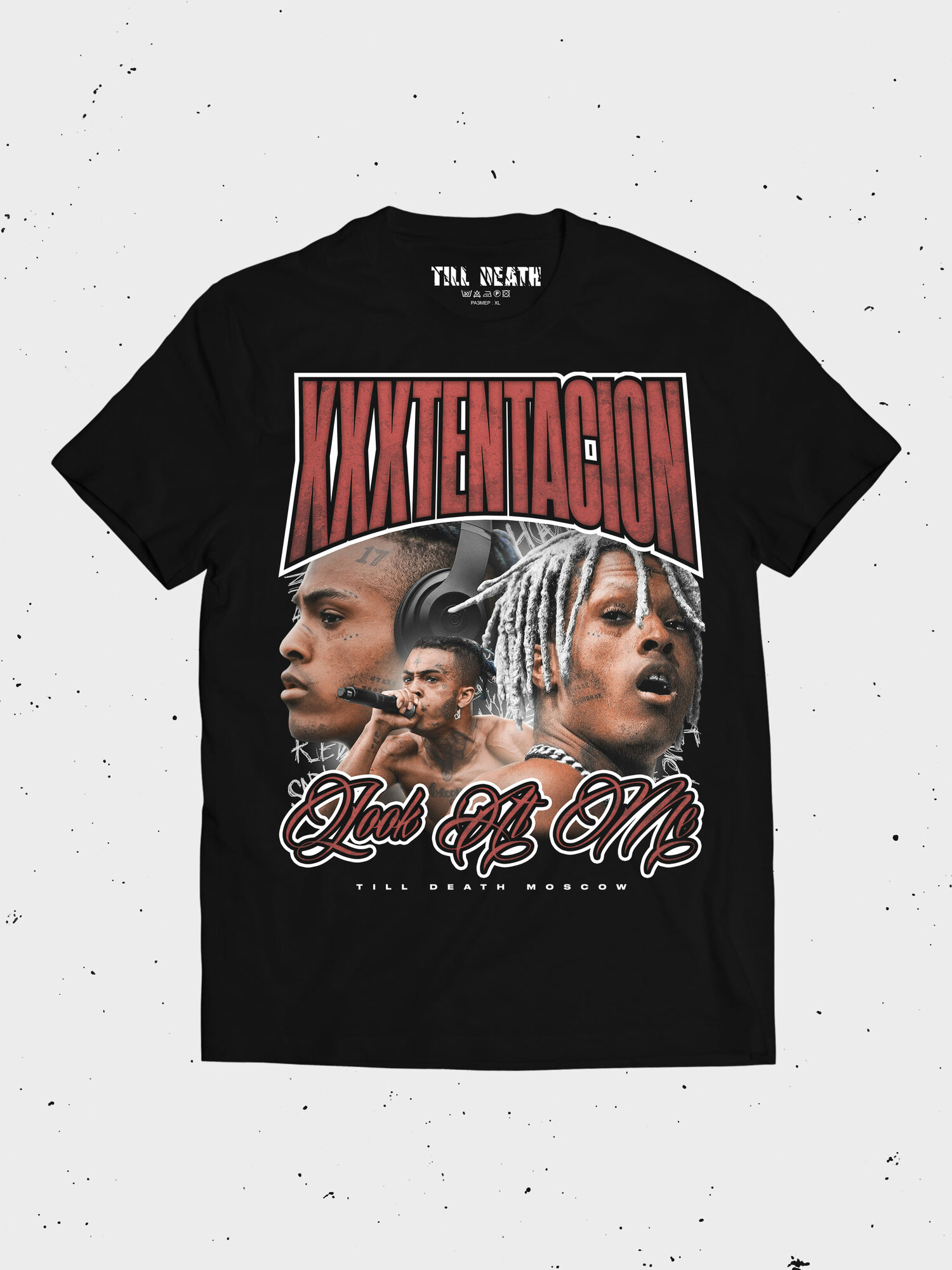 Футболка XXXTentacion Икс XXX Look At Me rap