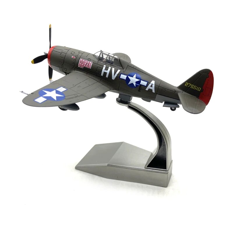 Литой металлический самолет JASONTUTU P-47 Thunderbolt 1/72