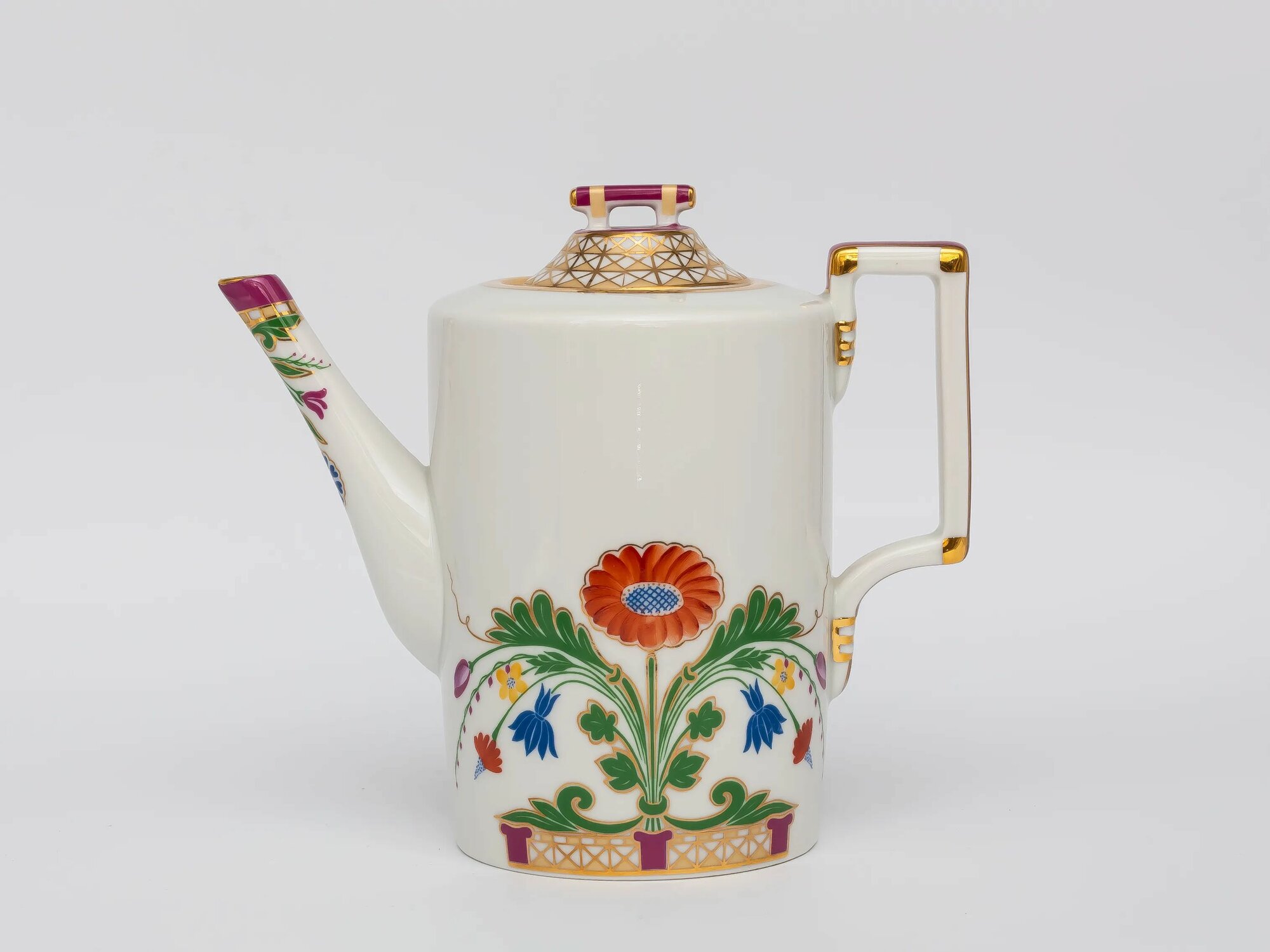 Кофейник ф. Гербовая рис. Замоскворечье