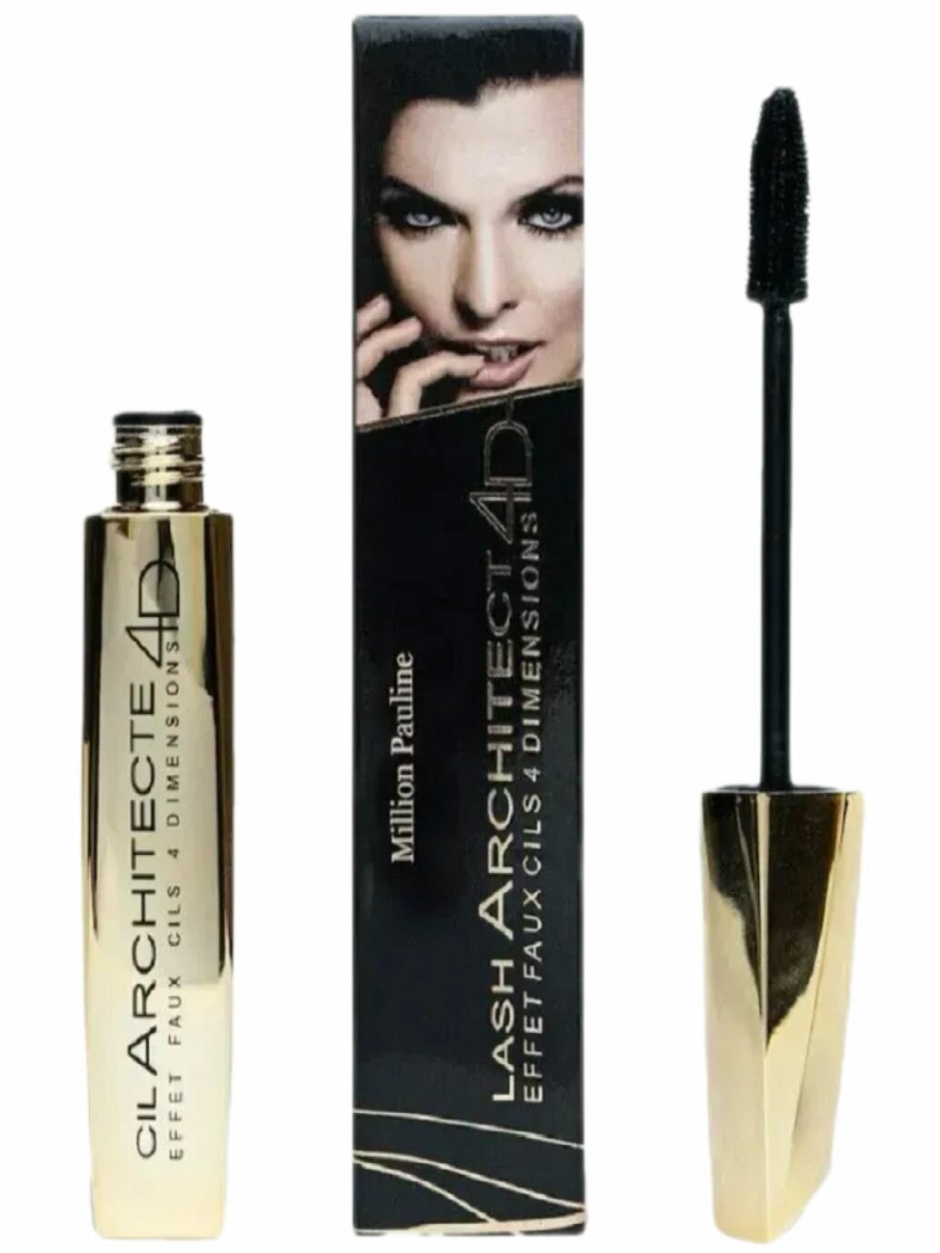 Тушь для ресниц 4D Lash Architect эффект нарощенных ресниц, черная 11 ml