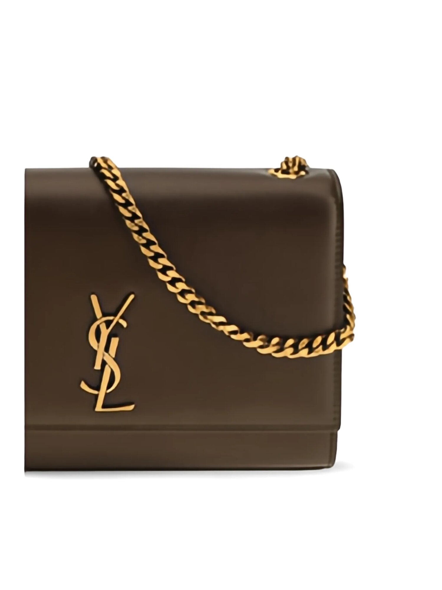 Сумка Saint Laurent, коричневый — фото 1