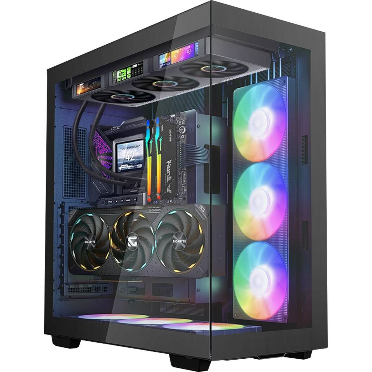 (Z0998192) (ТХП) Bigtower: Core Ultra 7 265KF/ 32 Гб/ 1 Тб NVMe SSD/ 16 Гб GeForce RTX5080/ 5 Гбит/ WiFi/
