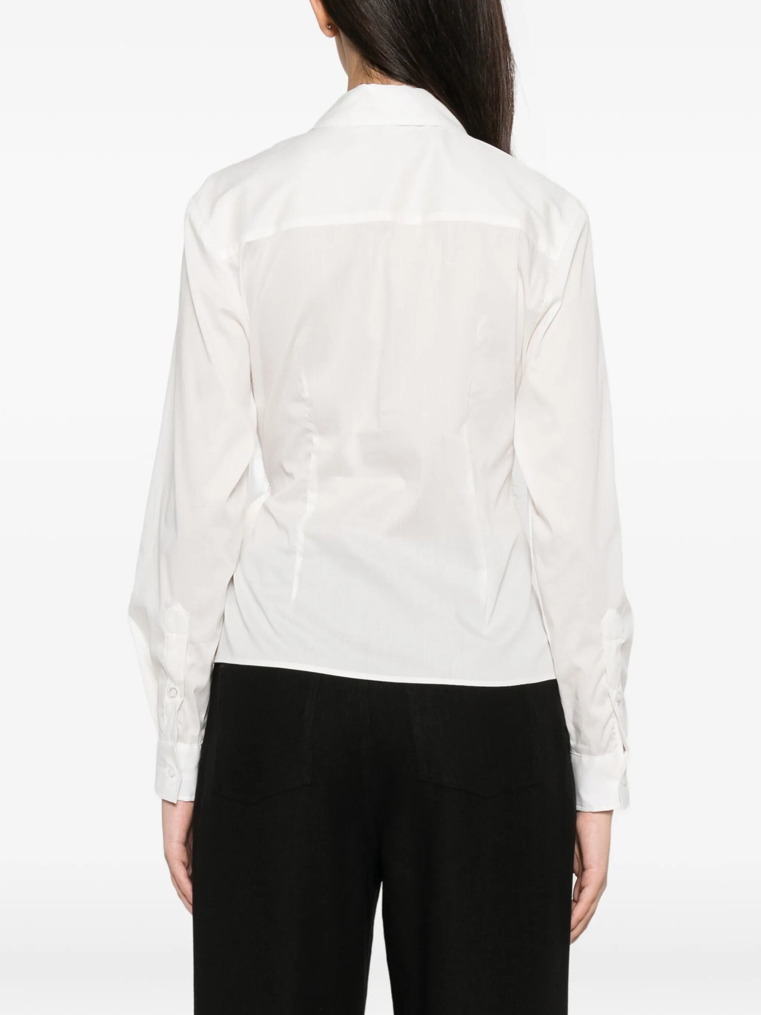 Рубашка Manuel Ritz Wrap-design long-sleeve shirt, размер 38 — фото 1