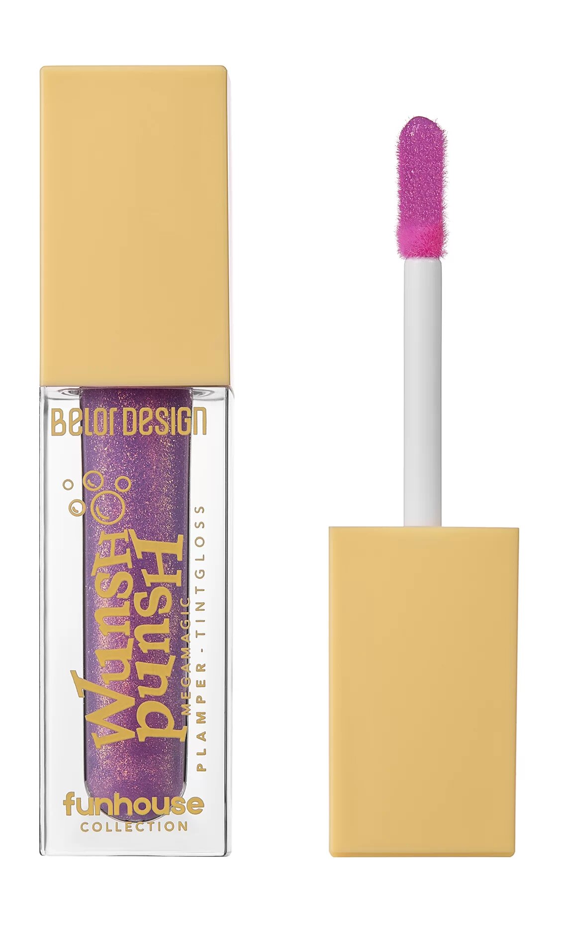 Плампер-тинт для губ BELOR DESIGN Funhouse Wunsh Punsh Plumper Tint Gloss, 4,9 г, 3 Галактический