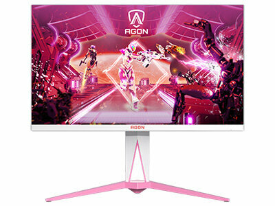 AOC 27" Монитор AG275QXR, QHD 2560x1440 Fast IPS 180Hz 1 мс GTG 400 Игровые мониторы розовый