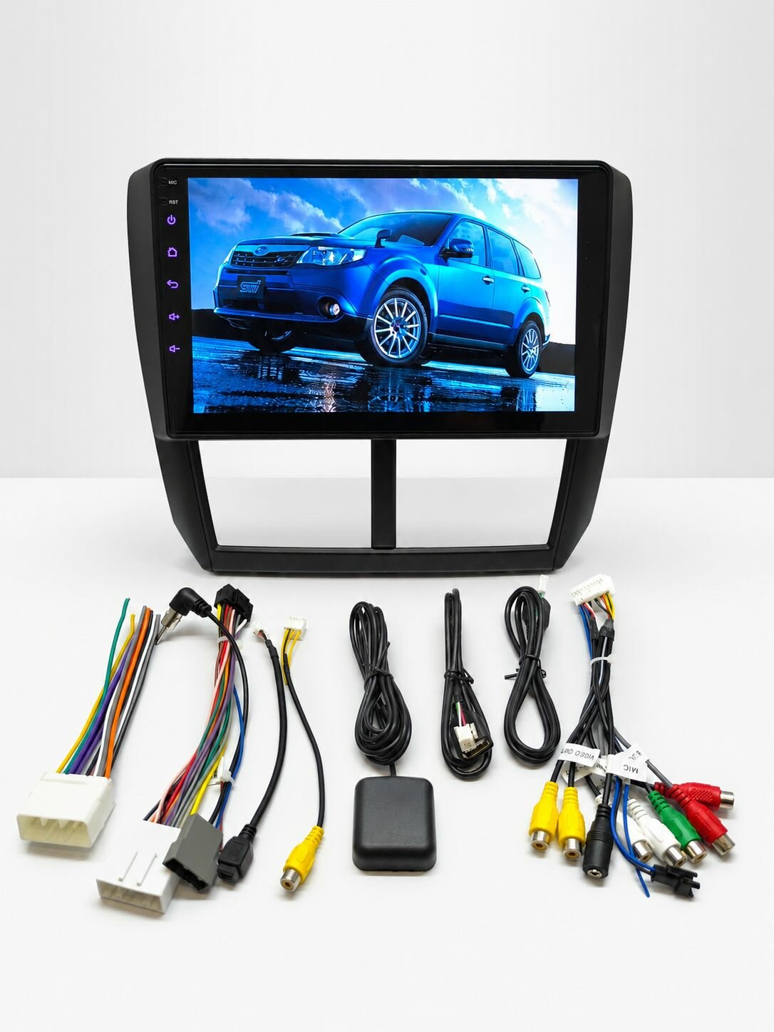 Магнитола Android штатная Subaru Forester 3 / Impreza 2008-2012 9" IPS 1280*720 2/32GB CarPlay Android Auto Bluetooth WiFi