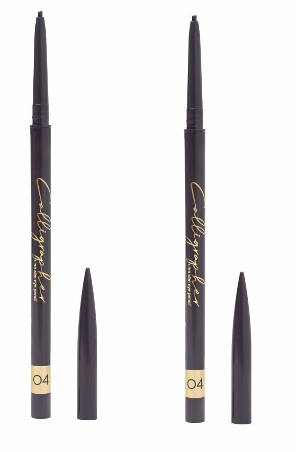 Ультратонкий карандаш для глаз Vivienne SaboEyeliner ultra fin “Calligrapher” тон 04 2шт