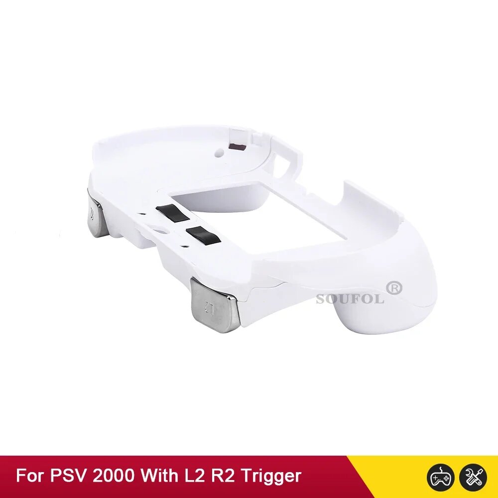 Корпус геймпада для PS Vita 2000 с L2 R2, White