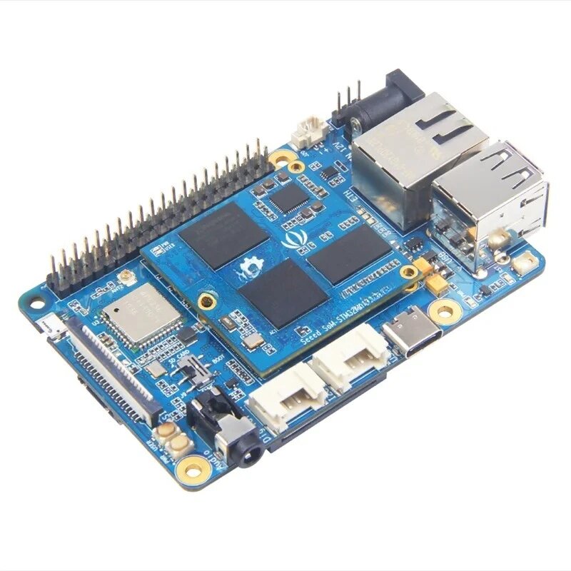 Плата разработки STM32MP157C, основная плата Cortex-A7 с USB, Wi-Fi и Bluetooth — фото 1