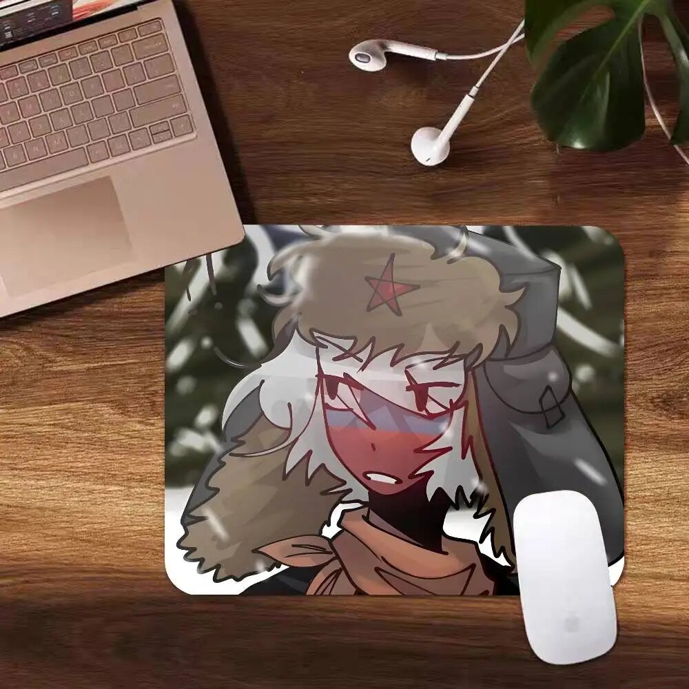 Mesuca коврик для мыши C-Countryhuman Fan Art резиновый LE250x290x2mm, z9