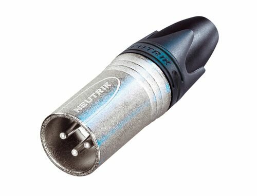 NC3MXX Разъем XLR кабельный, 3 контакта, штекер Neutrik