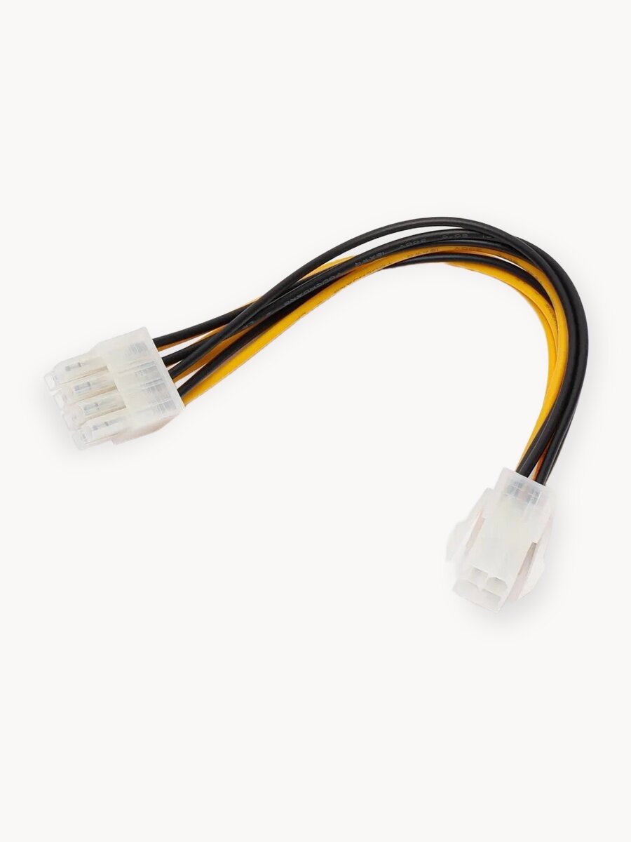 Переходник питания для материнской платы, 4-pin на 8-pin, 18cm