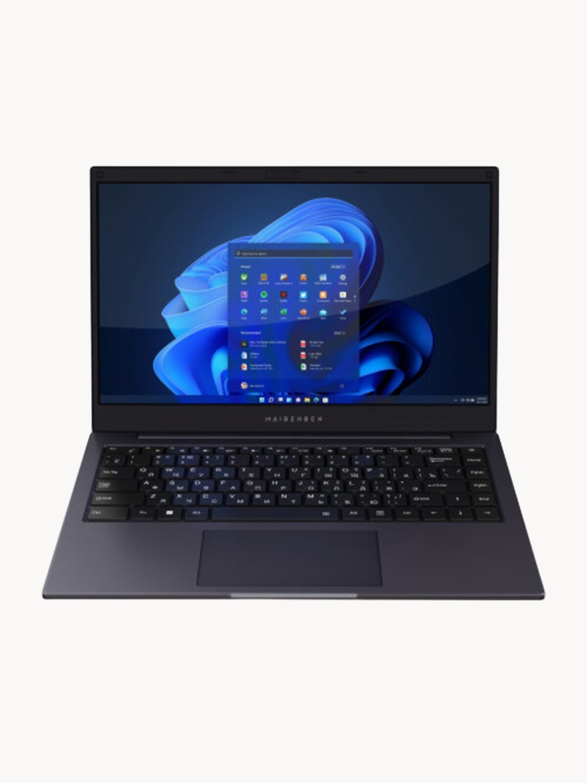 Ноутбук Maibenben Smart S14A-iN10UM 14", IPS, N100,8Gb, SSD 256Gb, UHDG, Linux (S14A-iN10UMA1SLURE0)