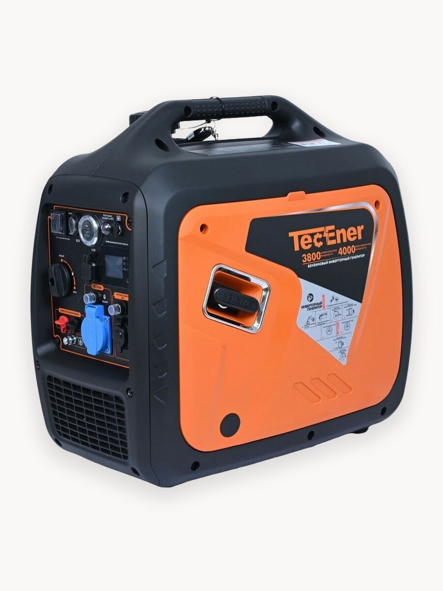 Инверторный бензиновый генератор TecEner TE 4000Lis (4 кВт) с электрозапуском