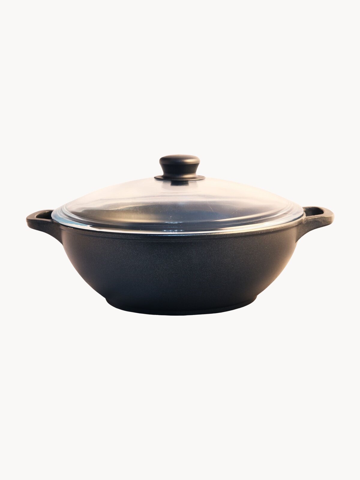 Казан литой Традиция Комфорт со стеклянной крышкой 28см 4л ТК0283