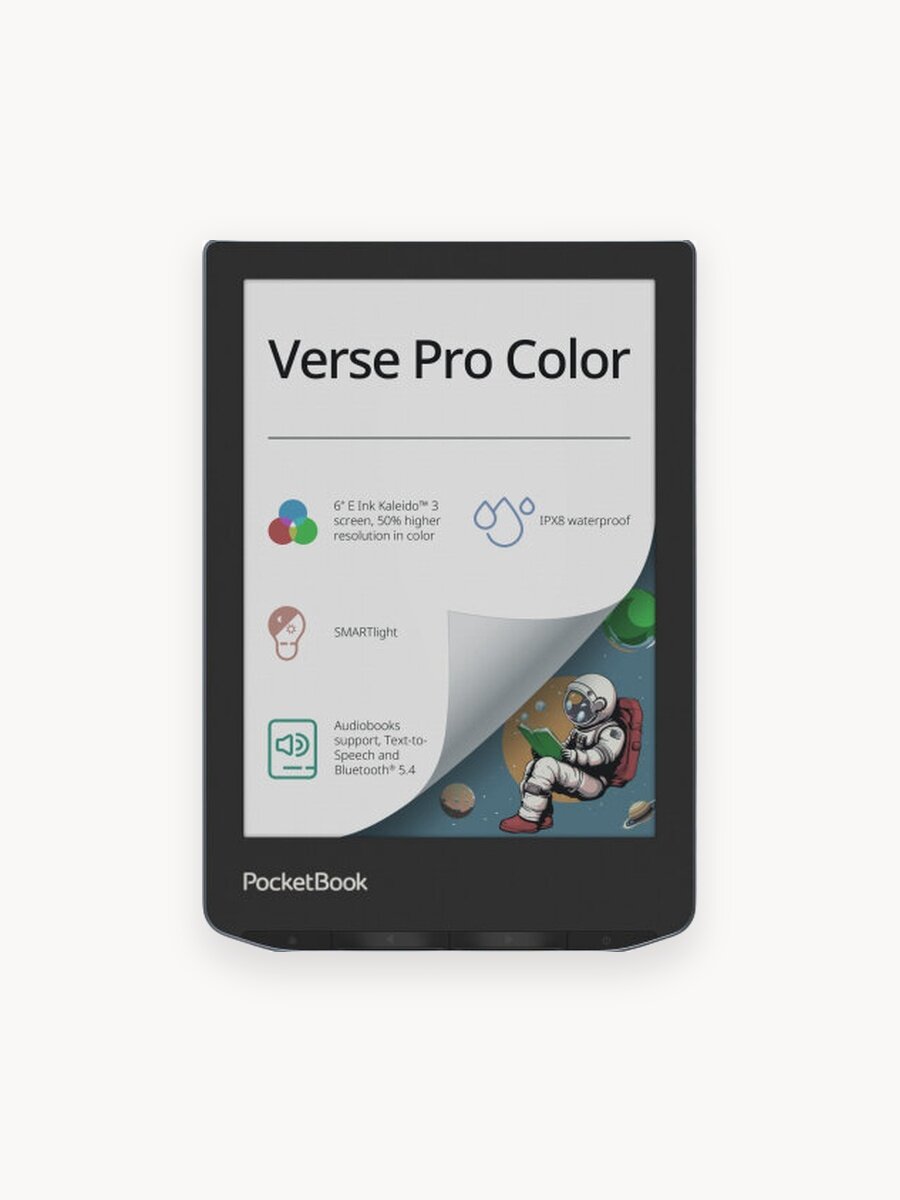 Электронная книга Pocketbook 634 Verse Pro Color