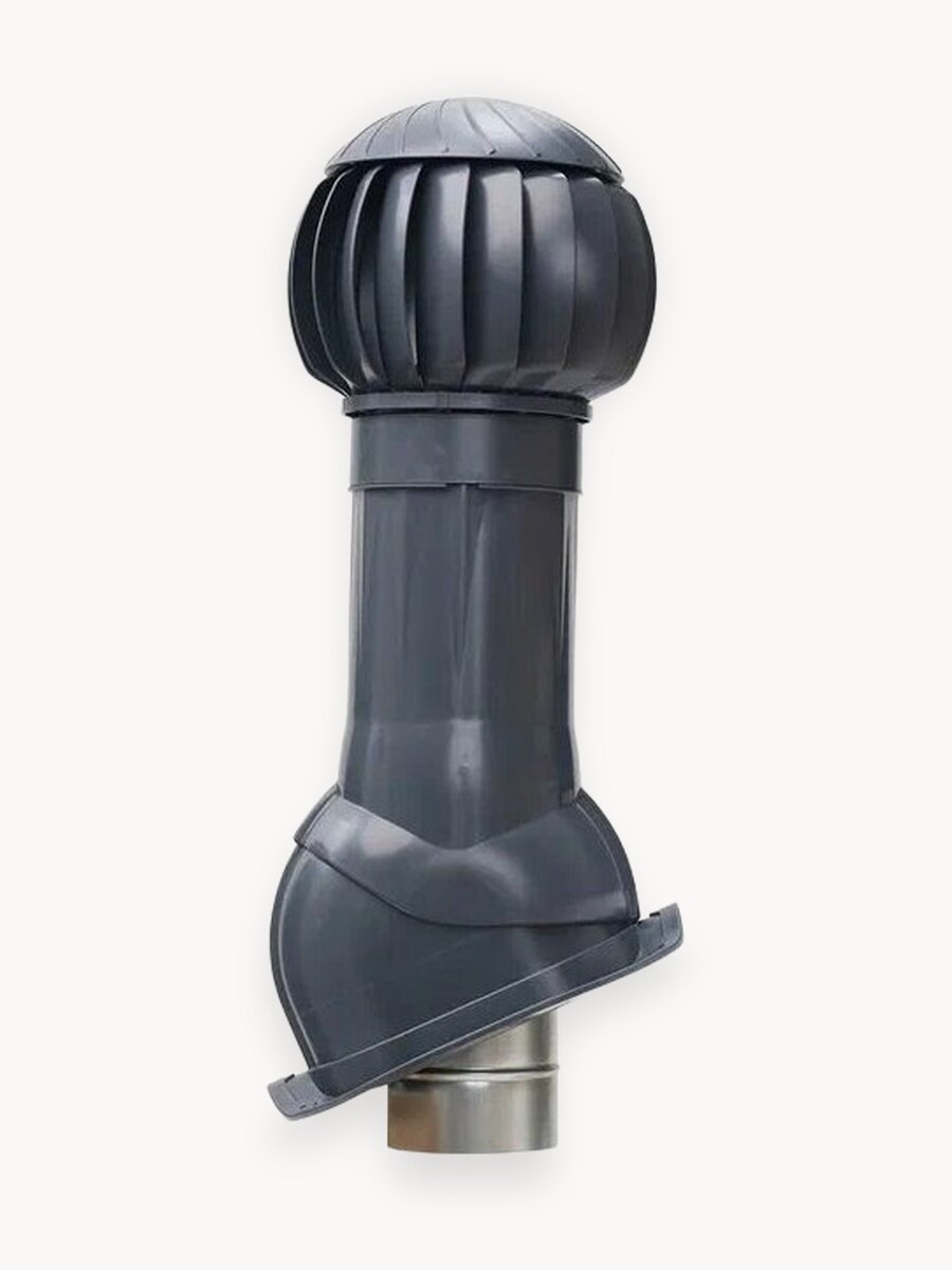 Комплект активной вентиляции для металлочерепицы Monterrey диаметр трубы 125 мм, Нанодефлектор