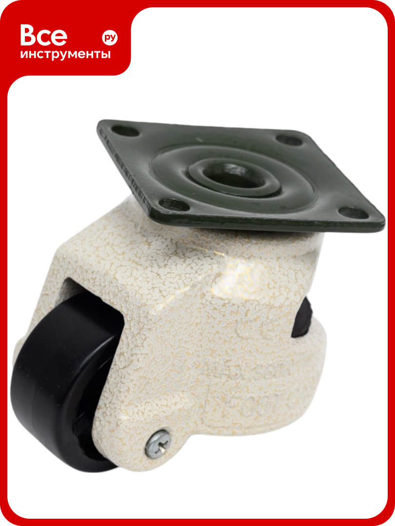 Самоустанавливающееся колесо FOOT CASTOR GD-40 MASTER MFK-TORG JL-40F с опорой из стали для промышленных