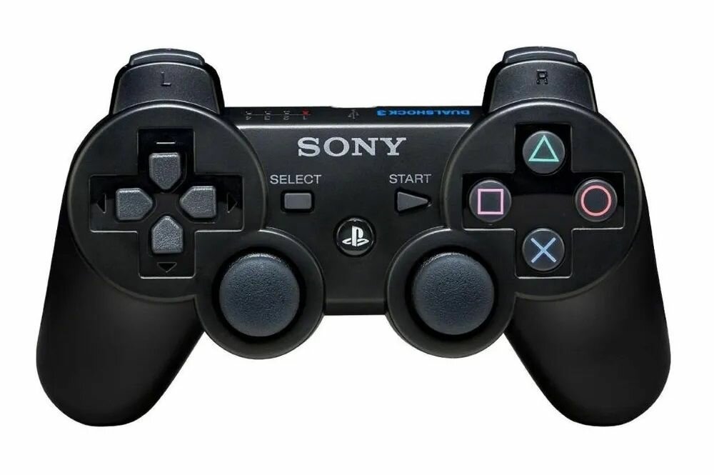 Беспроводной джойстик / геймпад MyPads для Sony Playstation 3 PS3 DualShock 3, черный