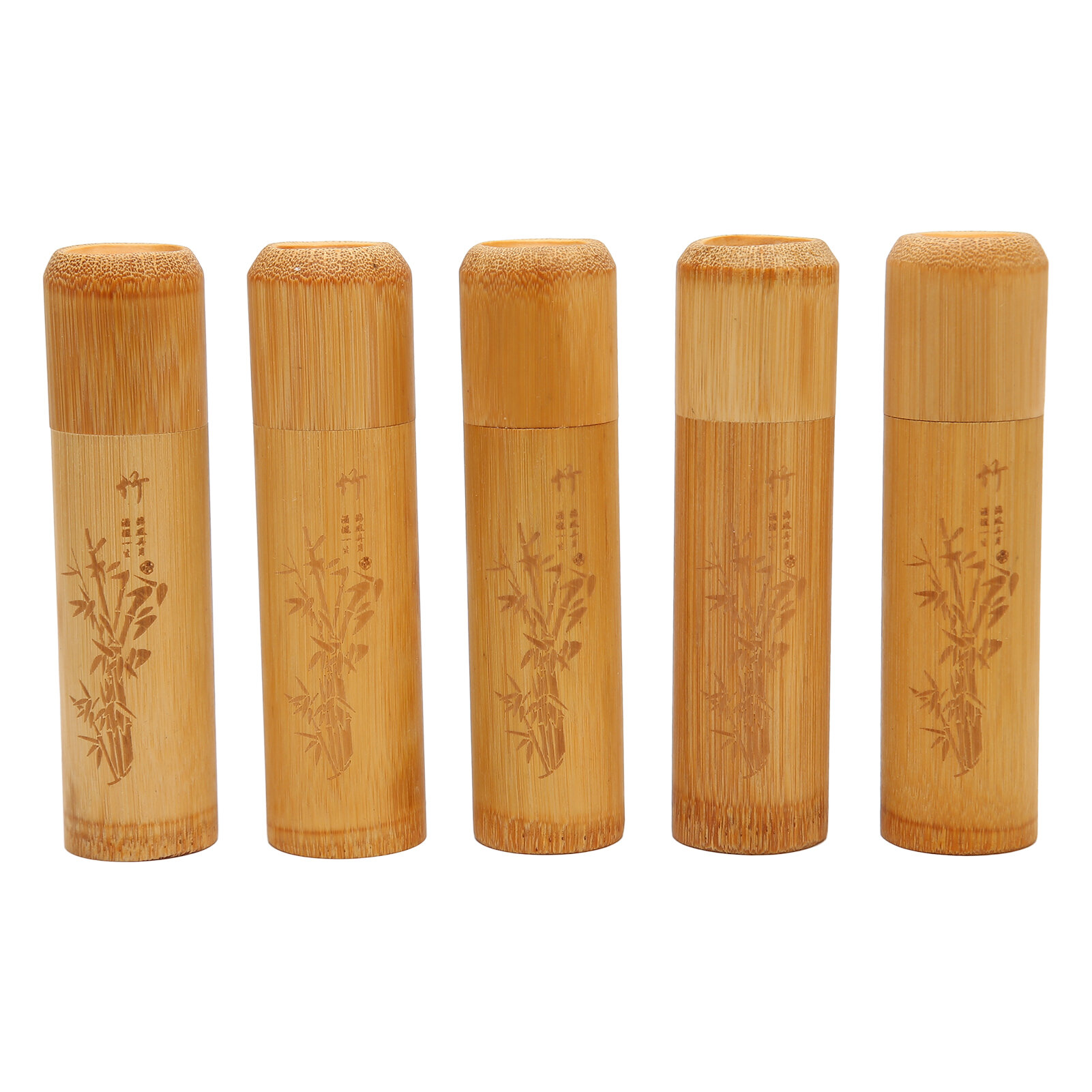 5pcs Pet Bamboo Urn Eco Friendly Memorial Memorial маленькая урна для распространения пепла кремата для любителей питомца кошка кошка