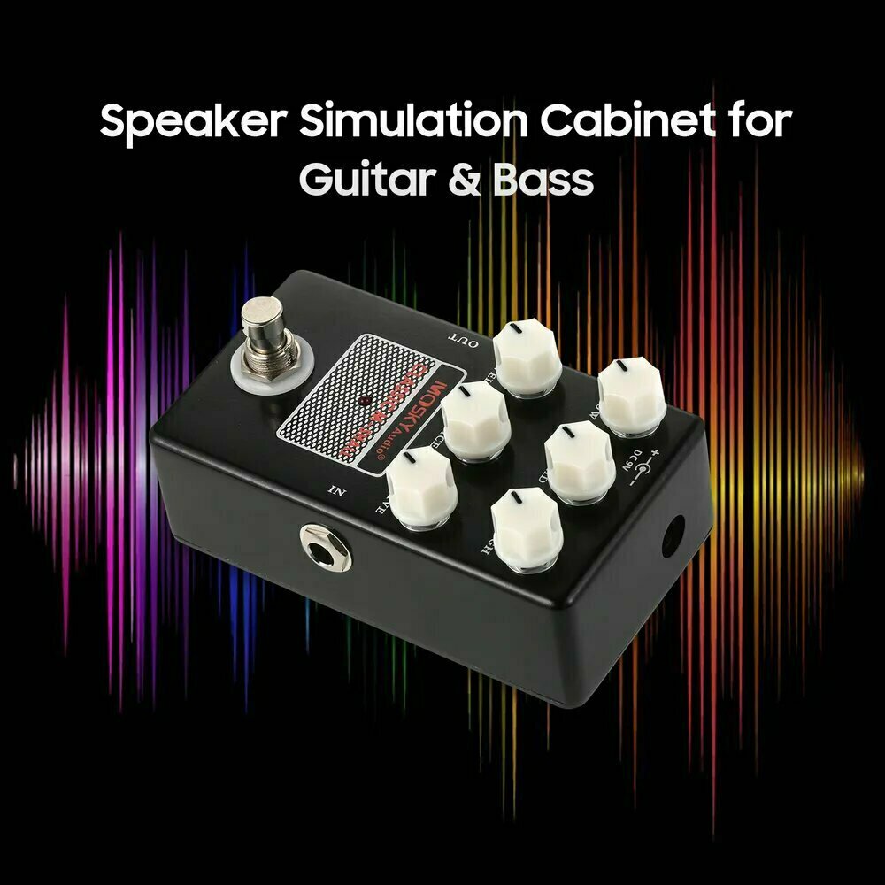 MOSKYaudio CLASSIC M-SHALL динамик симулятор кабинета симулятор гитара педаль