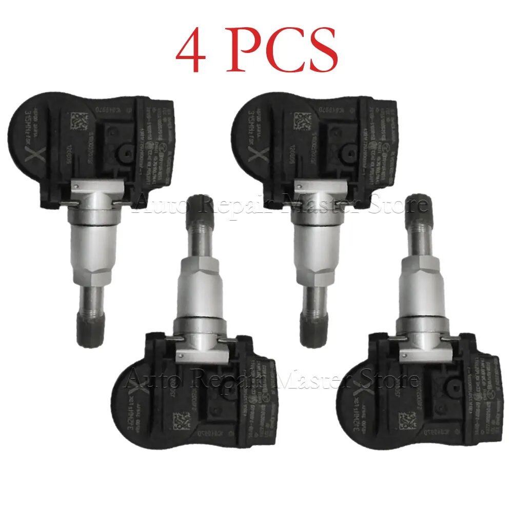 Датчик давления в шинах TPMS 315 МГц для Nissan Leaf Sentra Versa Versa Note 40700-3AN1B 4 PCS