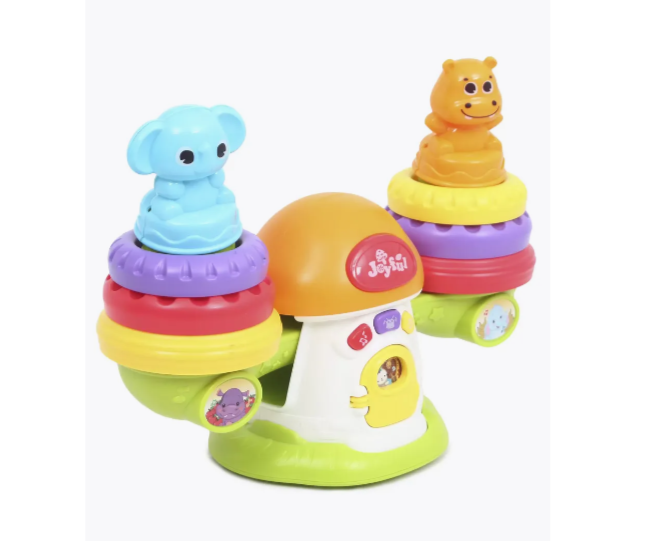 Развивающая игрушка Весы-пирамидка