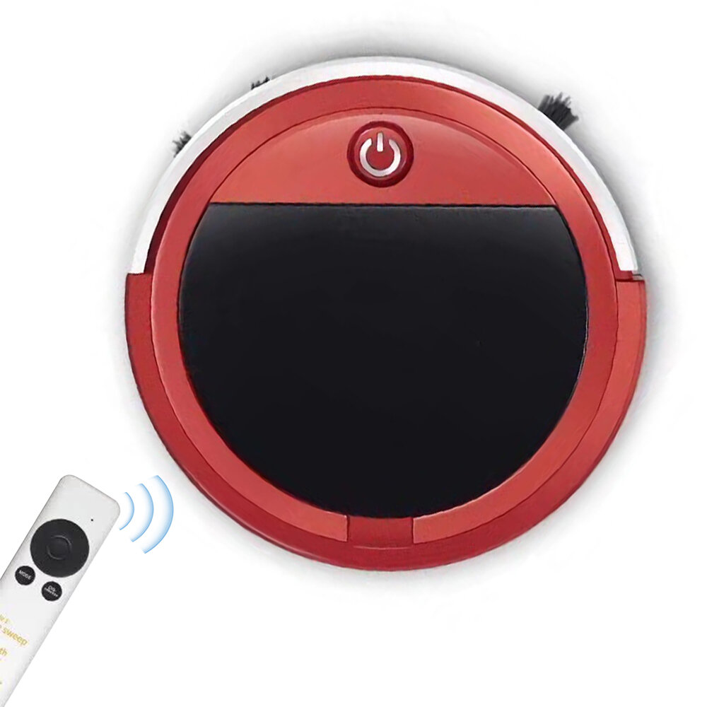 Уборочный Робот: 2 x 2000 мАч Батареи 120 Минут Работы Компактный Дизайн 31.5x31.5x3.5 см - Три В Одном: Подметание, Всасывание и Влажная Уборка Умный Уборочный Робот for Квартира, Пожилые Люди и Занятые Семьи
