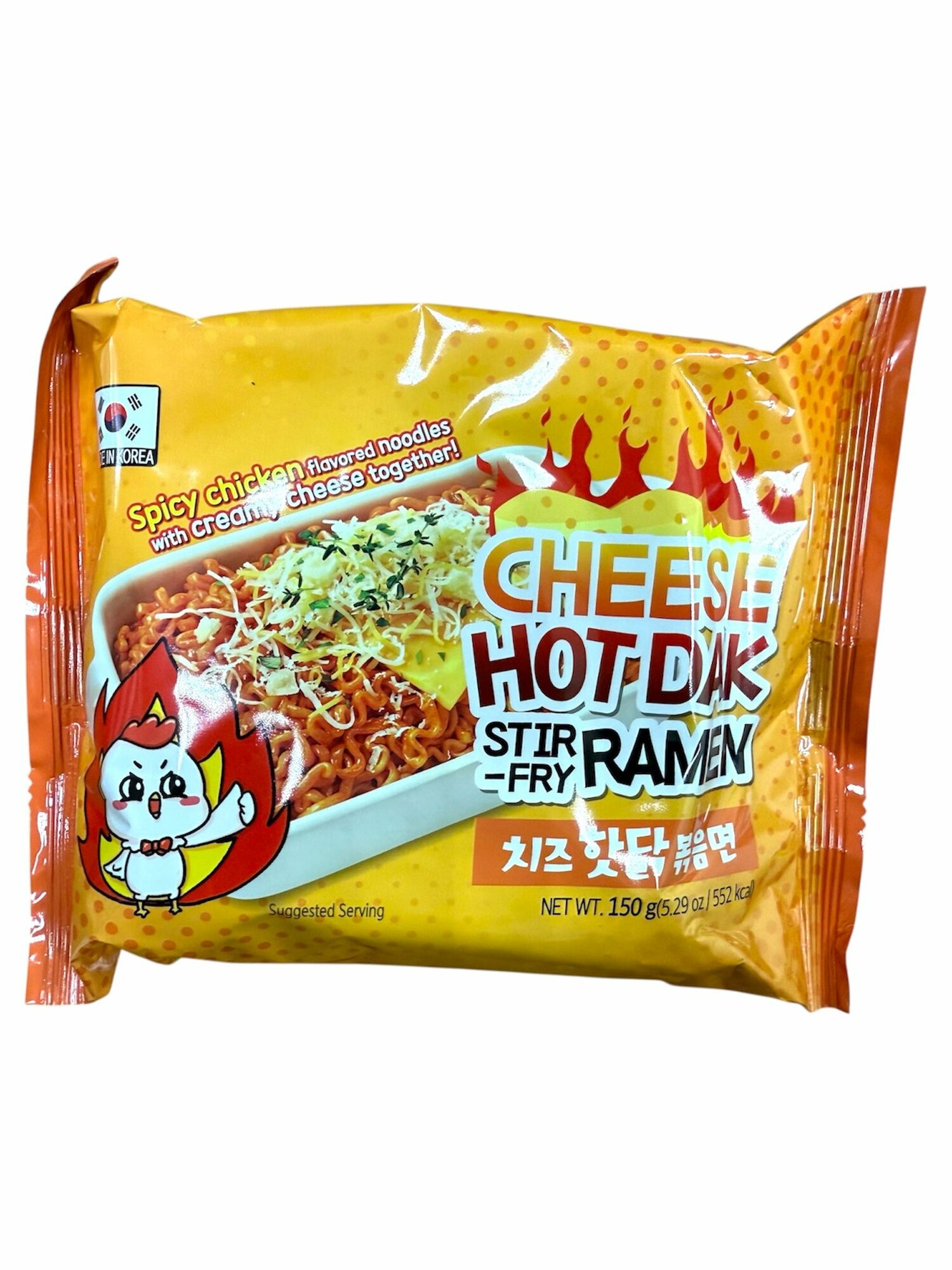 Migawon Cheese Hot Dak Лапша со вкусом сыра 4 х 150 гр