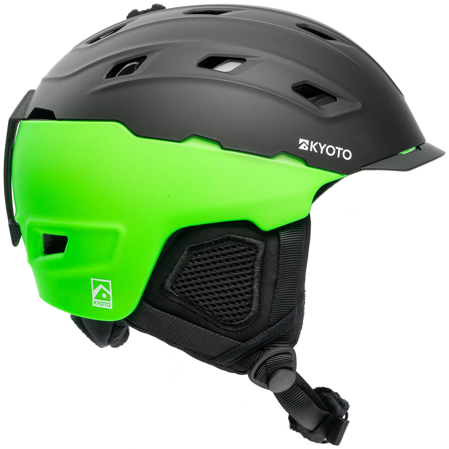 Шлем Kyoto Suba Helmet S, гибридный, для горных лыж и сноуборда, черный, 0.55