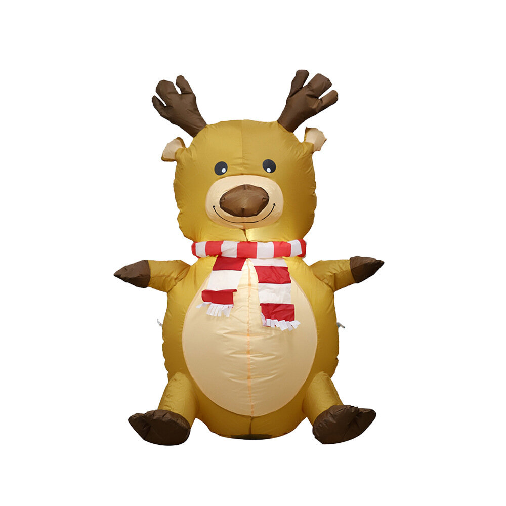 4-футовые надувные лодки Chrimas Deer со светодиодной подсветкой, вилка европейского стандарта