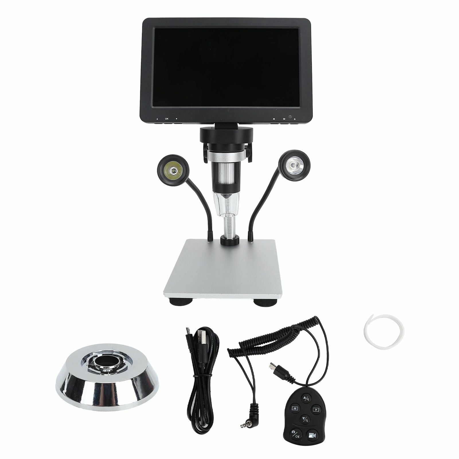 Цифровой микроскоп DM9 7" 1200X USB с 8 LED