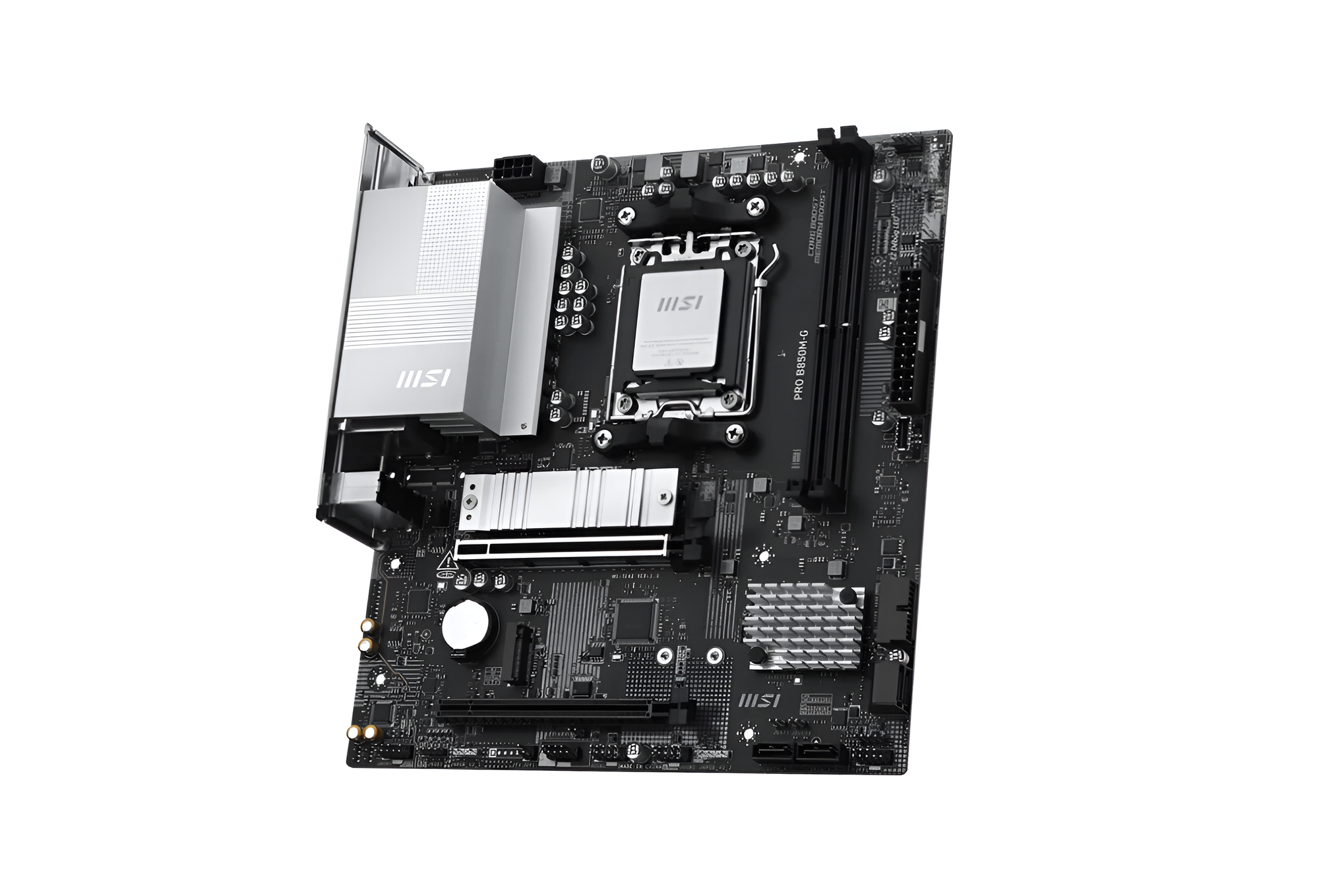 Материнская плата MSI PRO B850M-G черный (AM5 AMD B850 2xDDR5 mATX AC97)