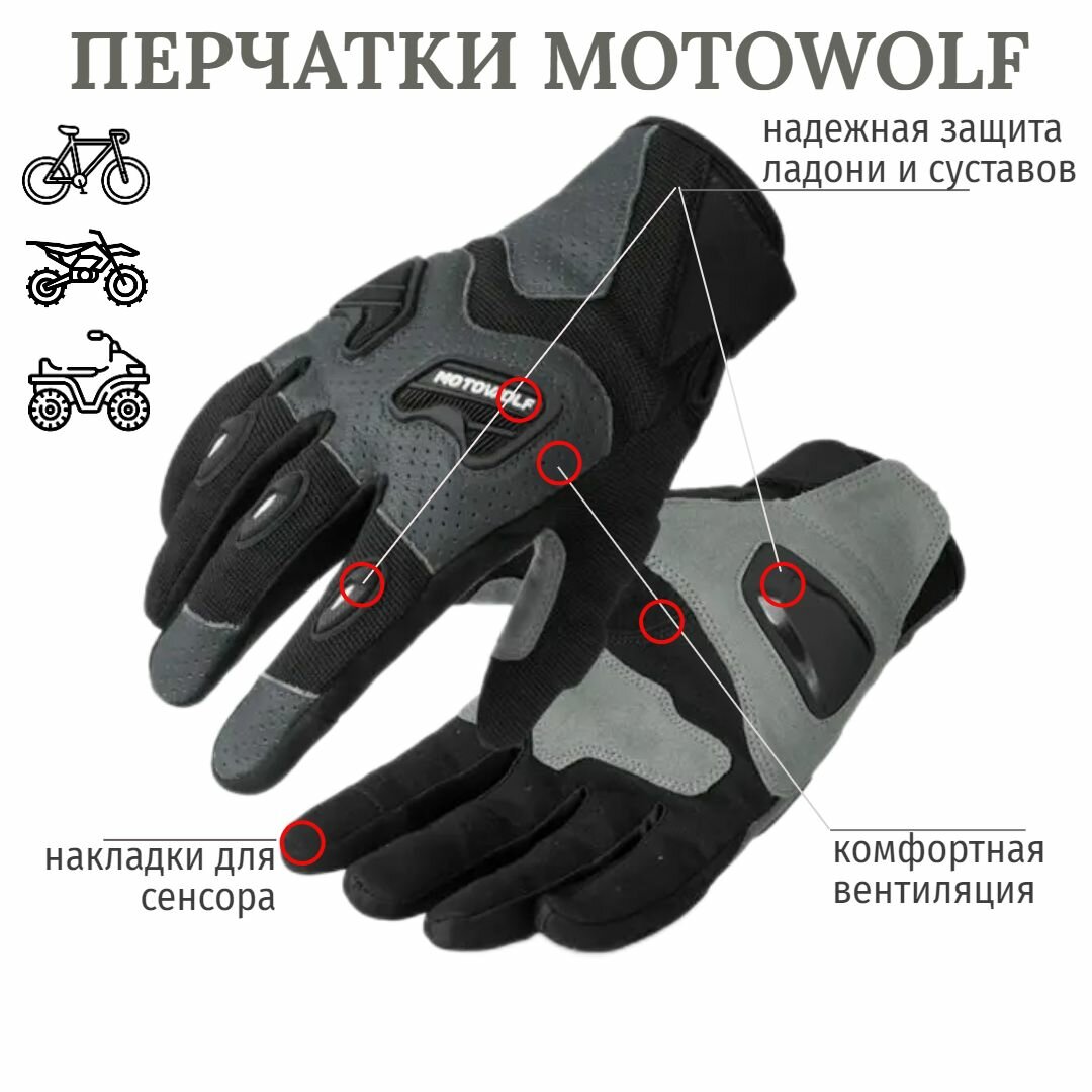 Мотоперчатки