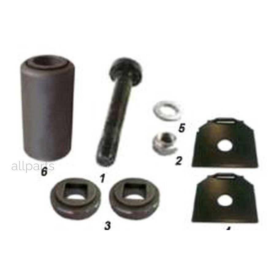 SE-M 10287 р/к пальца рессоры! палец M30x200, с/б, гайки, шайба\BPW