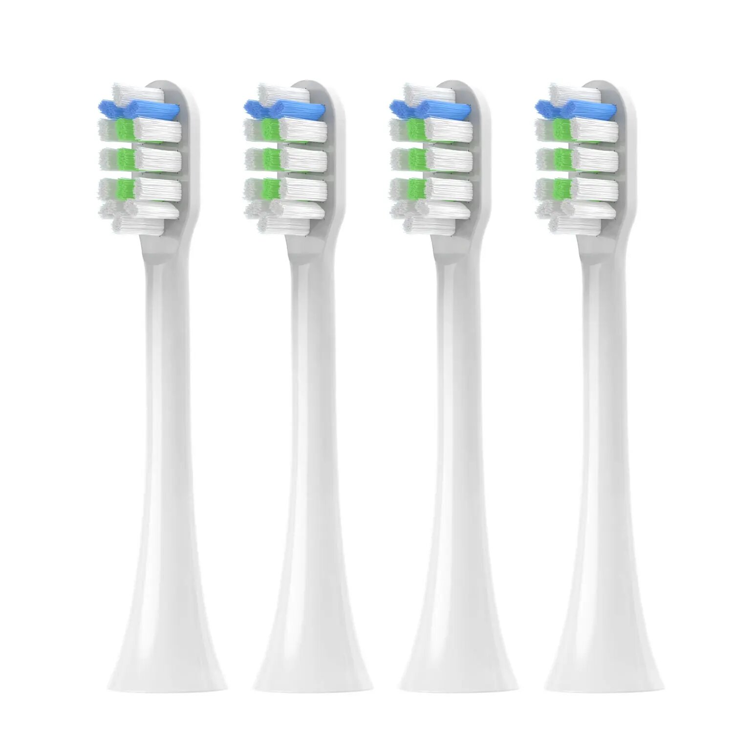 Насадки для зубной щетки SOOCAS X3/X3U/X5, White, 4шт