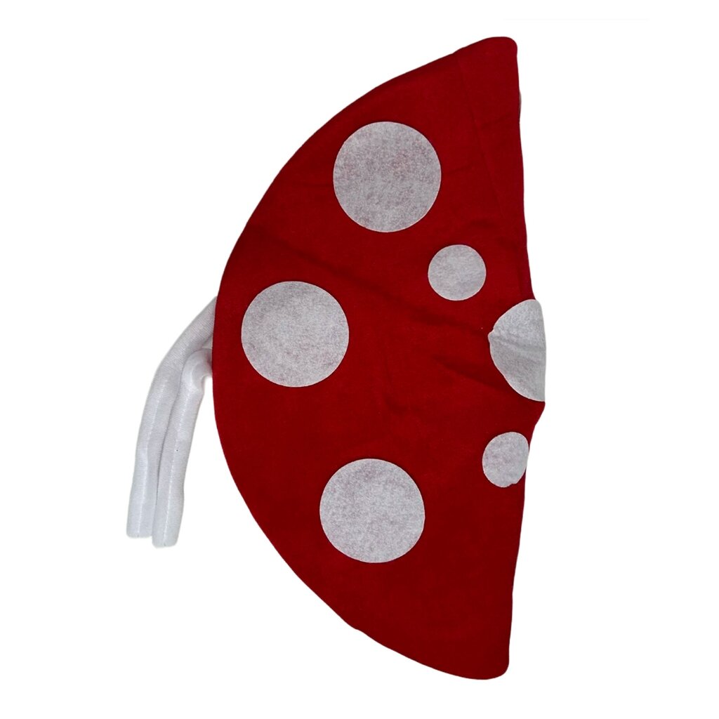 Playful Mushroom Hat for Adult Novelty Costume Hat Accessory for Men Women Cosplay Dress Up Headgear Hat