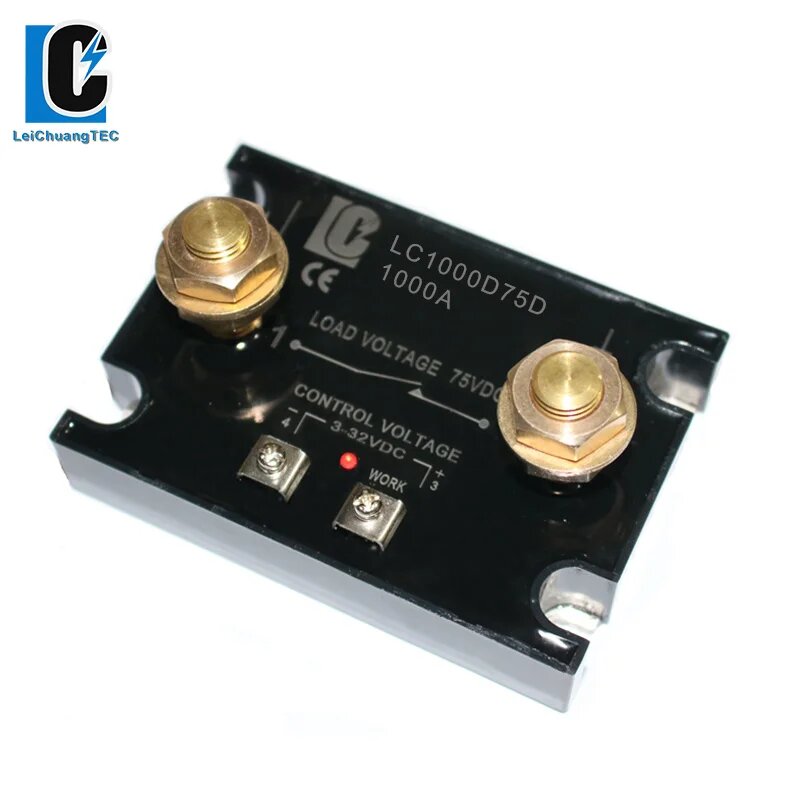 Твердотельное реле SSR-500A 1000A DD 75VDC 1000a Dd