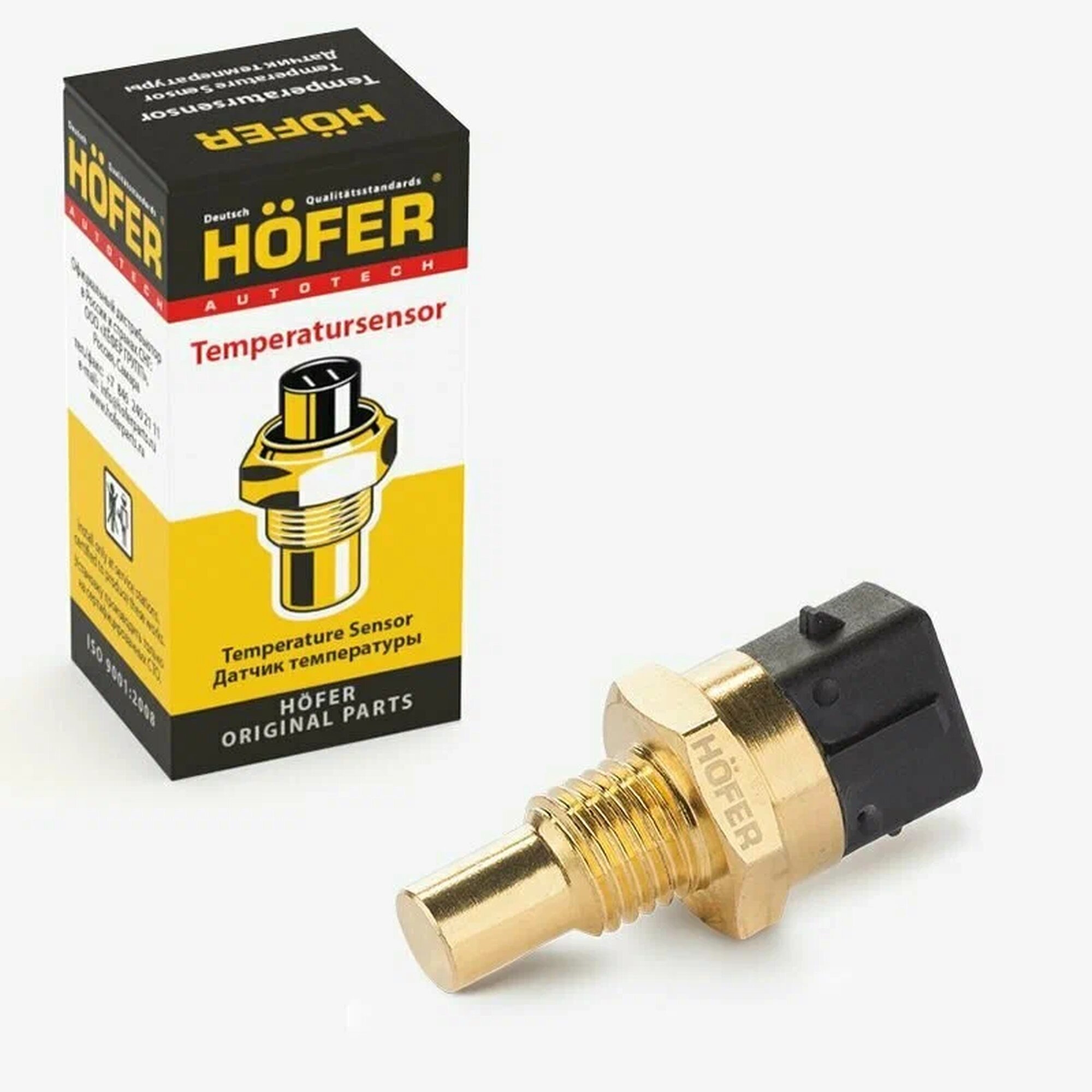 Датчик температуры охлаж. жид. ГАЗ (дв. ЗМЗ-405, 406), HOFER, HF750934