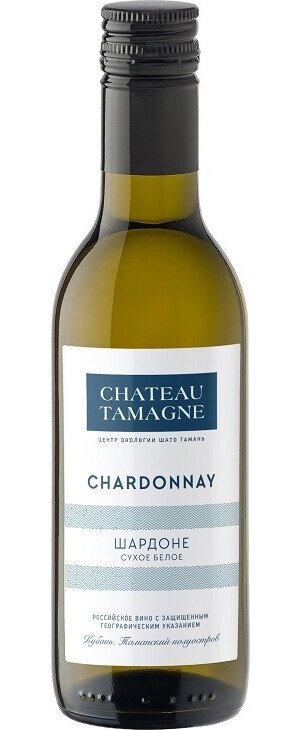 Вино "Chateau Tamagne" Chardonnay, 187 мл