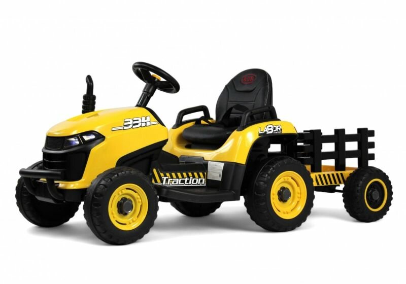 Другие электромобили Rivertoys Детский электромобиль K111KK желтый